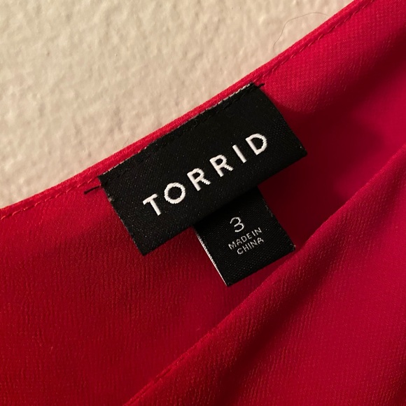 torrid | Tops | Torrid Red Swing Cami | Poshmark